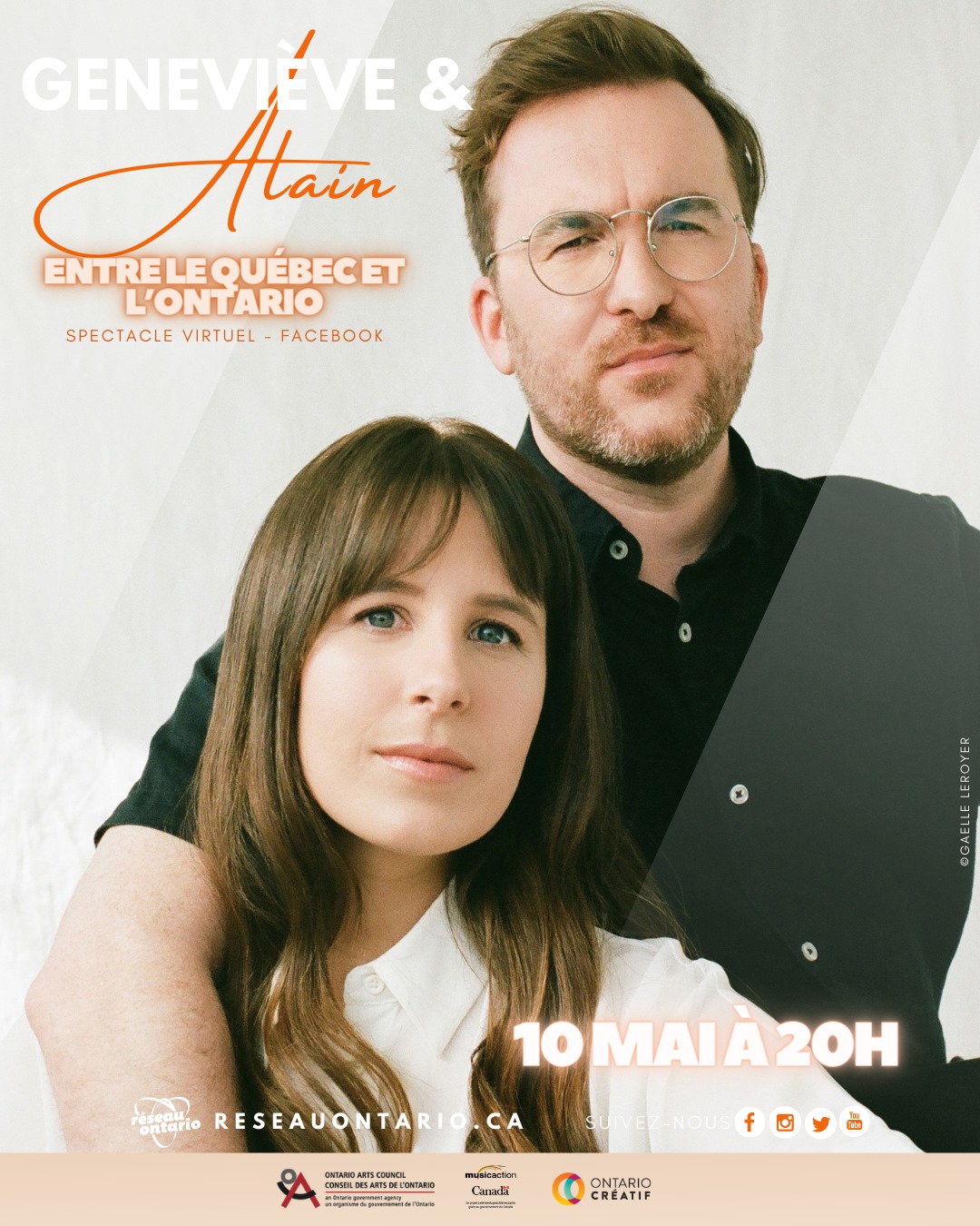 Unique FM | Entrevue | Geneviève et Alain ‘Entre le Québec et l’Ontario’