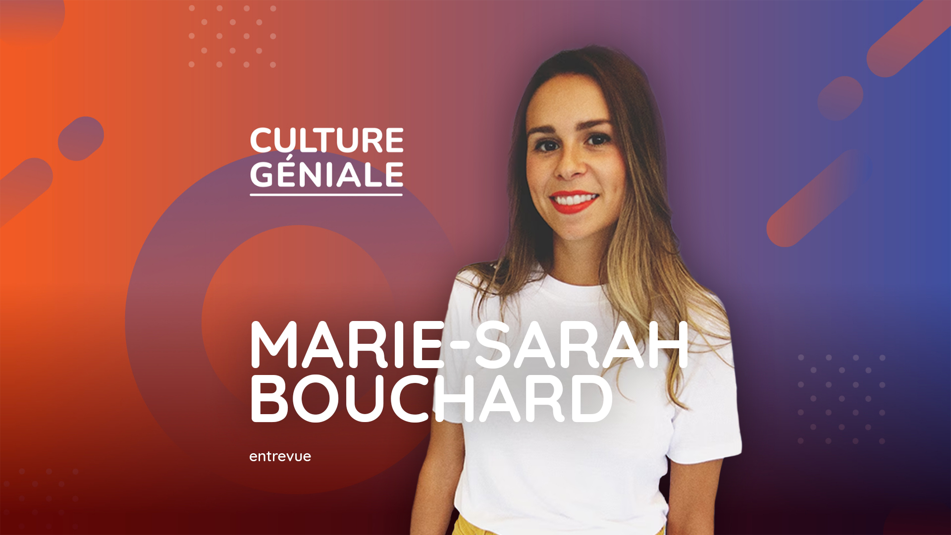 Unique FM | Entrevue | 'Pas besoin de dire adieu' selon Marie-Sarah ...
