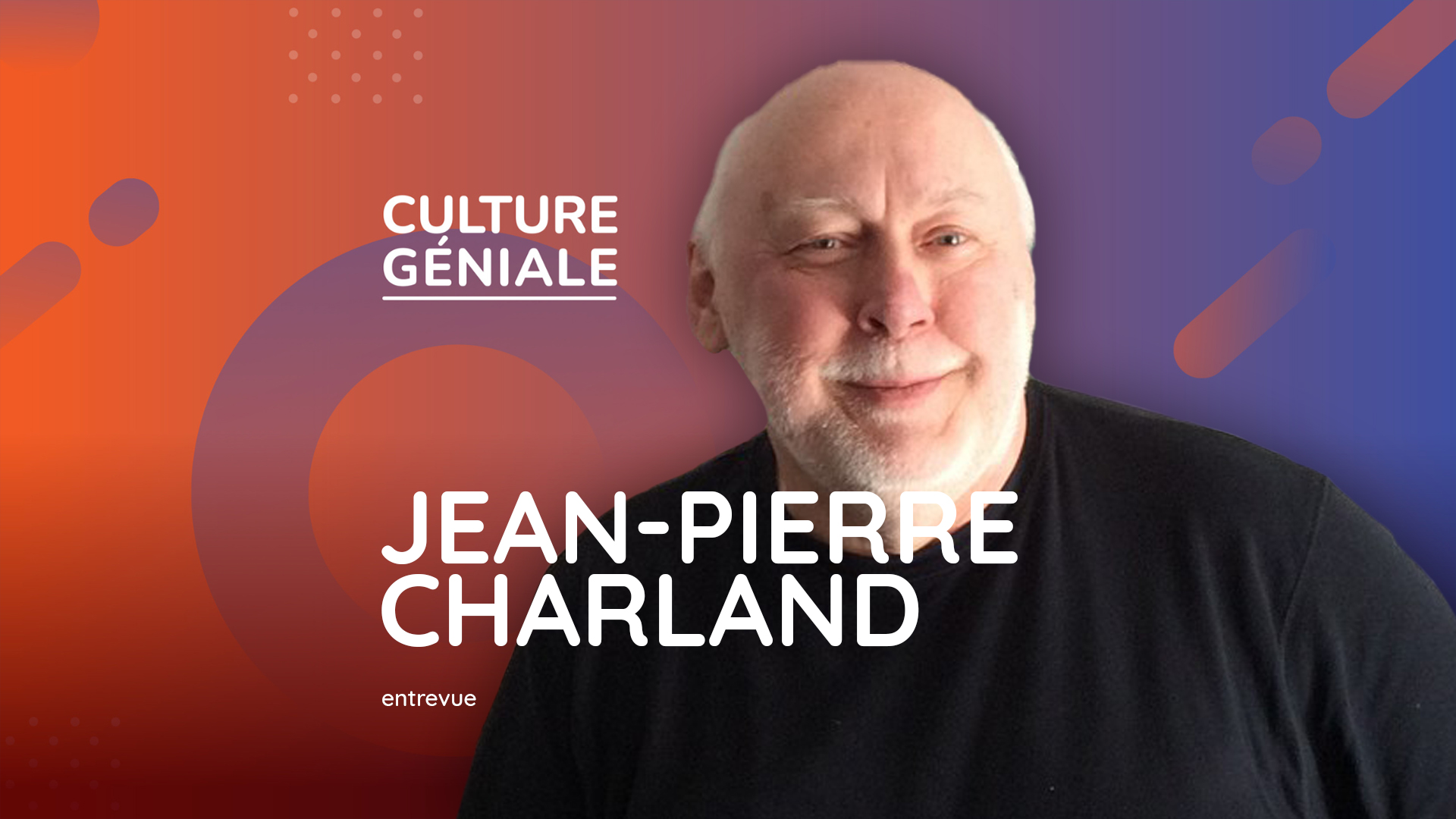 Unique FM | Entrevue | Le 'Maître chez soi' de Jean-Pierre Charland