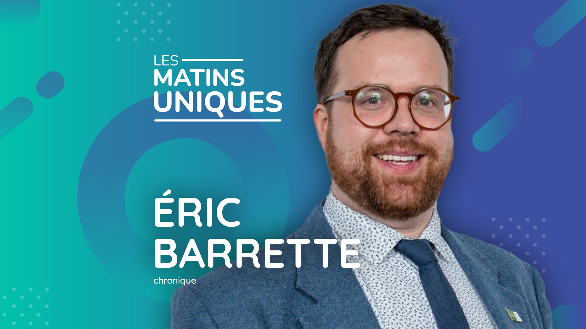 Unique FM | Chronique | Qui est Éric Barrette selon Chat GPT?
